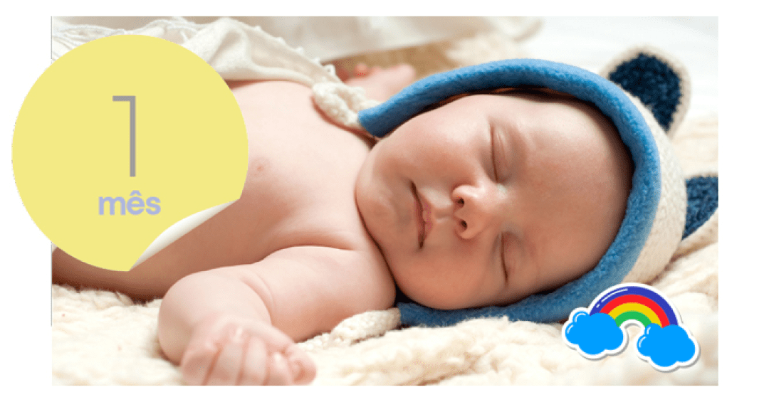 O desenvolvimento do bebê de 1 mês | Bebe.com.br